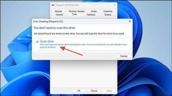 How to fix the 'Location is not available' error on Windows