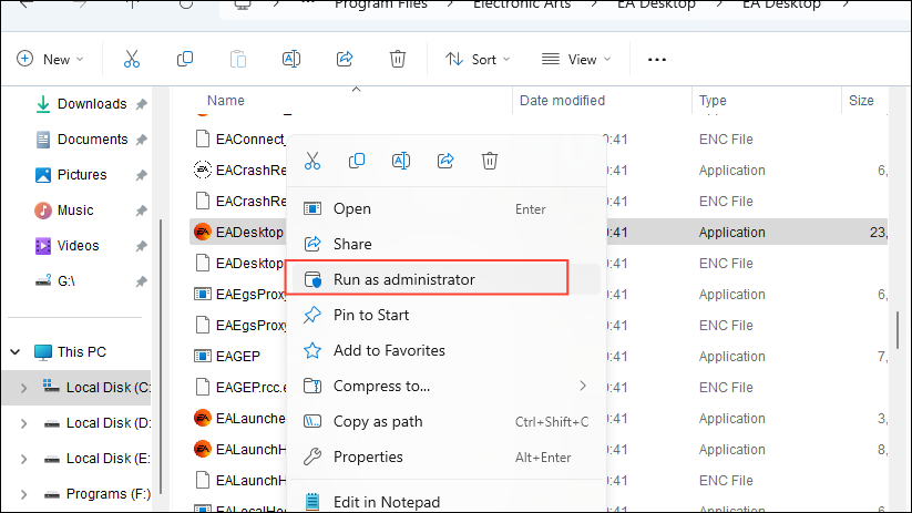 How to fix EA App not working on PC