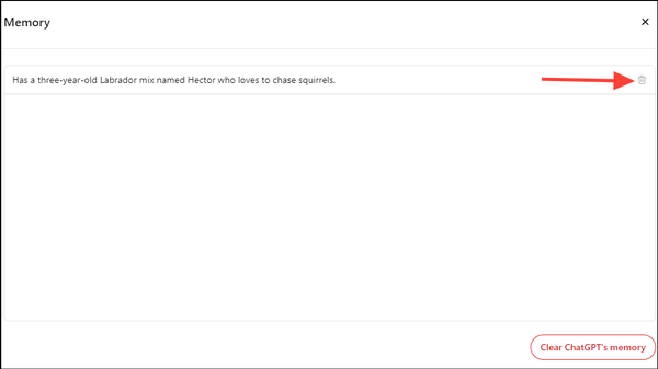 How to use ChatGPT's Memory feature