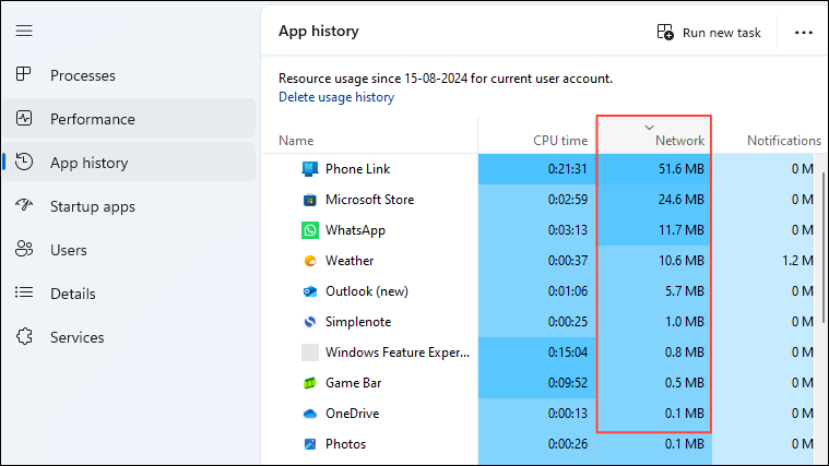 How to monitor your internet data usage on Windows 11