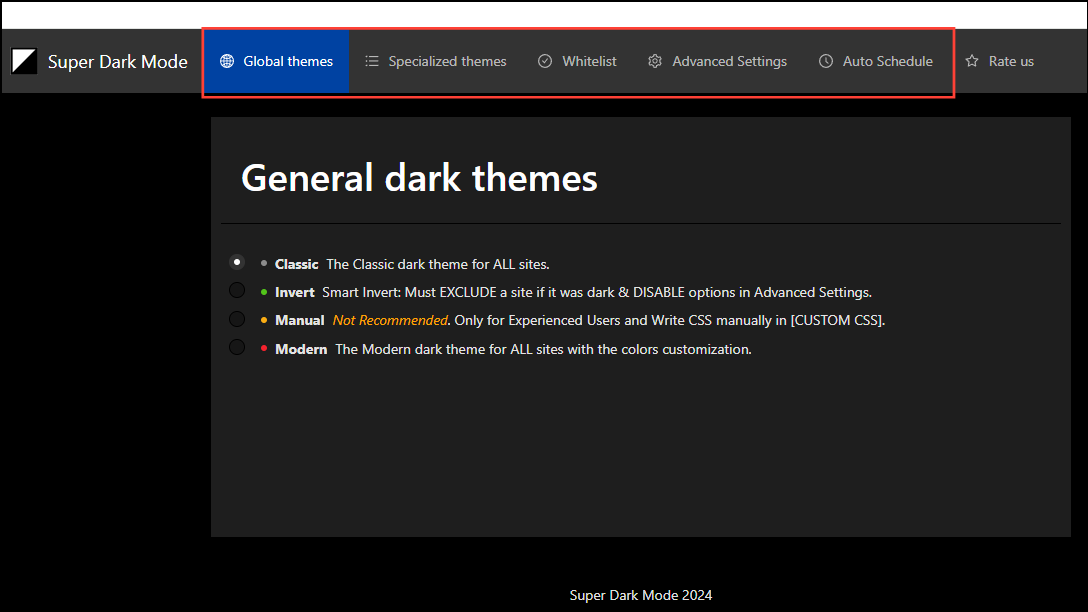 How to forcefully enable dark mode for all websites in Google Chrome