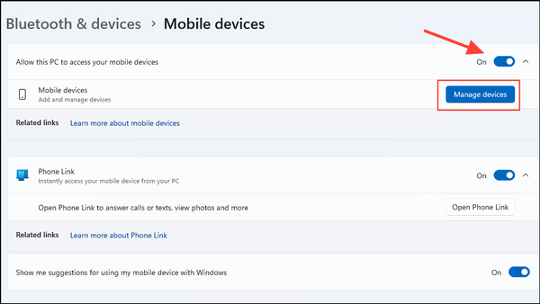 How to instantly transfer and edit Android photos on Windows 11