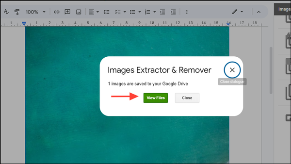 How to download an image from a Google Docs document