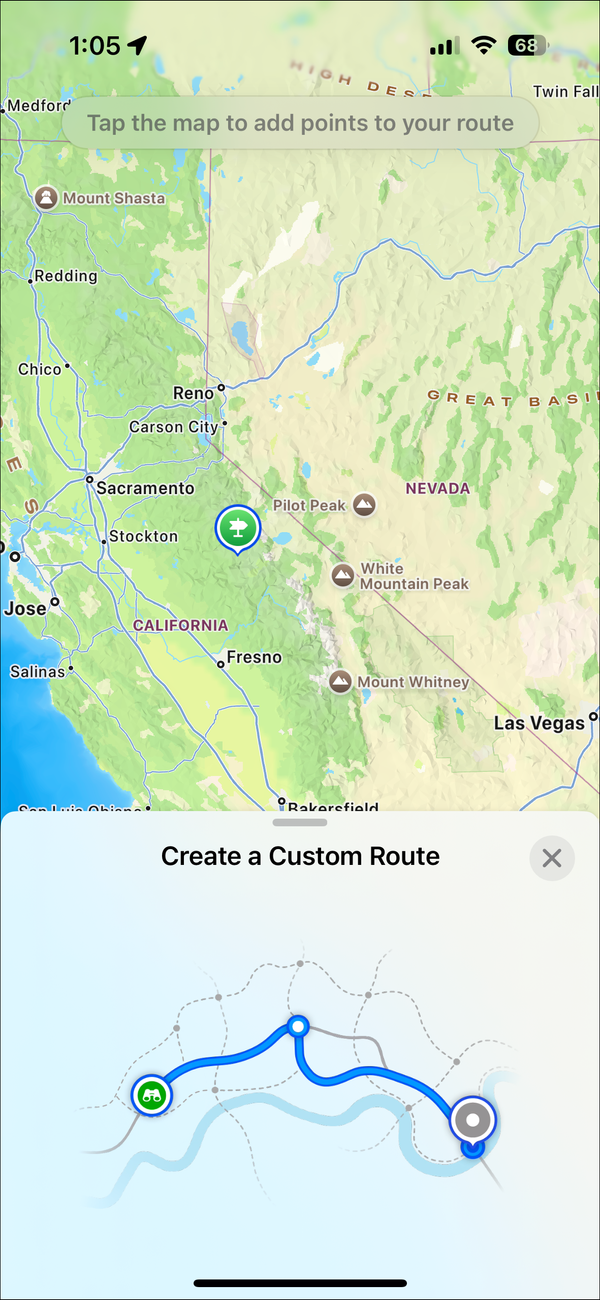 How to plan hikes and create custom routes in Apple Maps with iOS 18