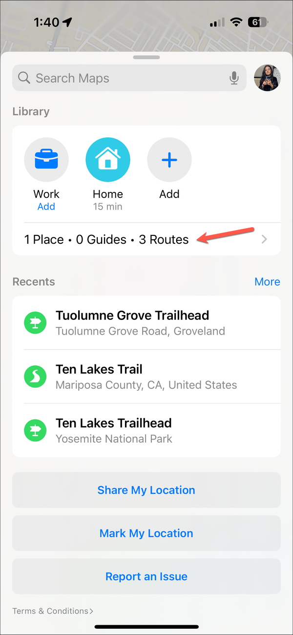 How to plan hikes and create custom routes in Apple Maps with iOS 18