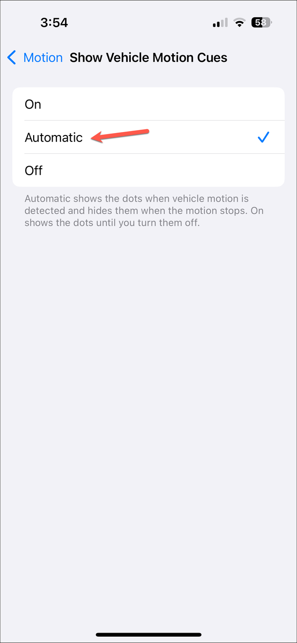 How to prevent motion sickness with Vehicle Motion Cues in iOS 18