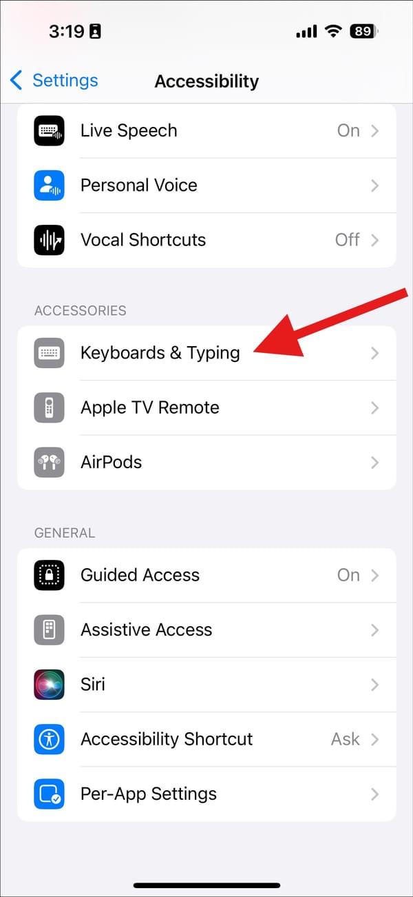 Hover typing in iOS 18 improves text input and accessibility