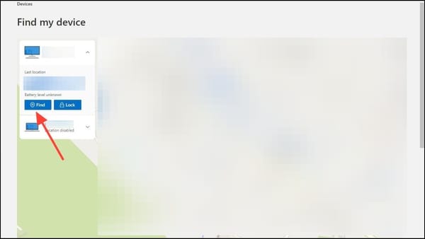 How to enable and use Find My Device on Windows 11