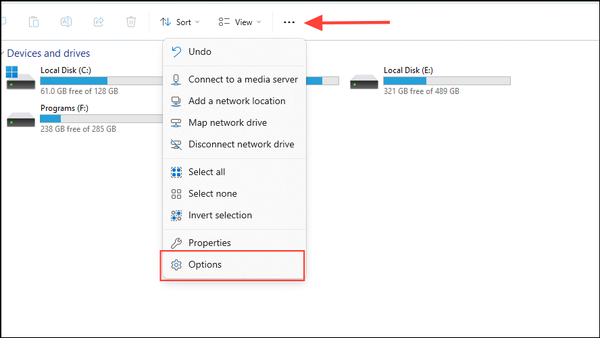 How to restore missing Quick Access in Windows 11 File Explorer