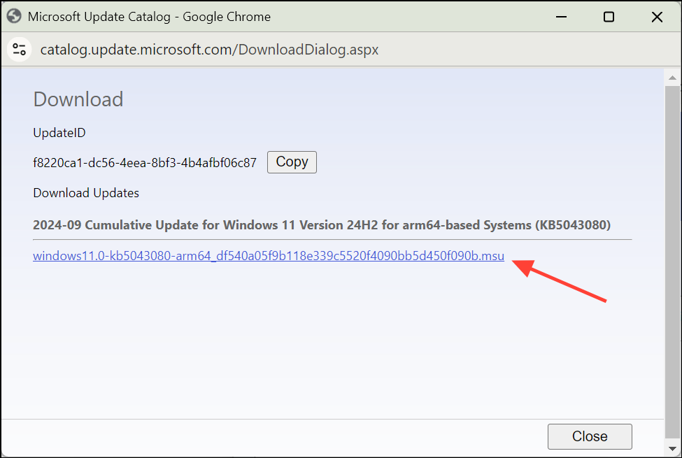 How to fix the "Operation is not supported" error in Windows 11 Updates
