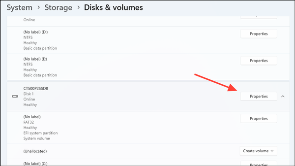 How to check SSD temperature on Windows 11