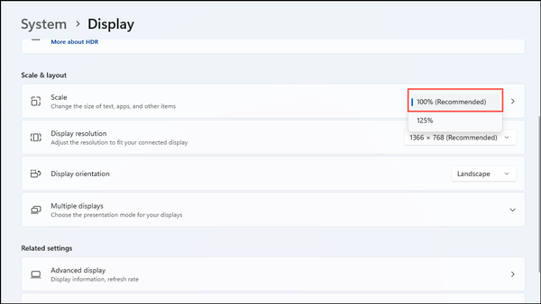 How to fix when the screen is stuck on zoomed in on Windows