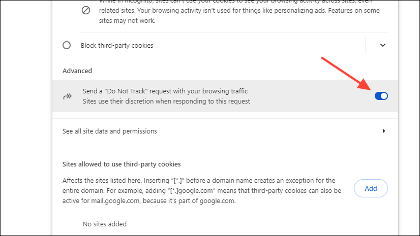 How to enable 'Do Not Track' in your web browser