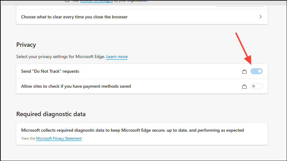 How to enable 'Do Not Track' in your web browser