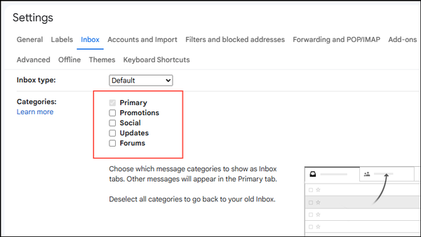 How to fix when Gmail emails are being hidden