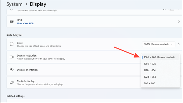 How to fix a blurry screen on Windows 11