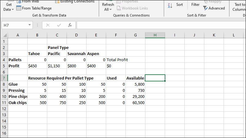 How to use Solver in Excel