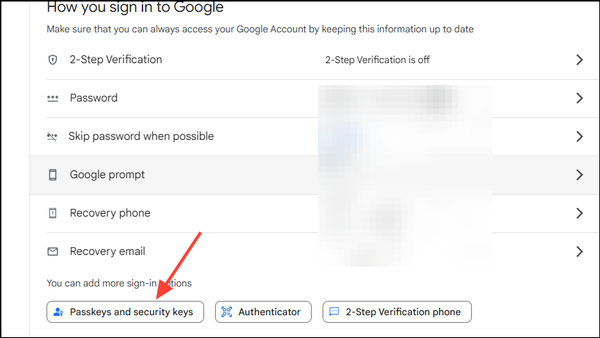 How to create and use a passkey for another device on Windows 11