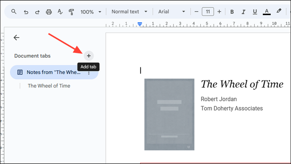 How to use Tabs in Google Docs for better organization