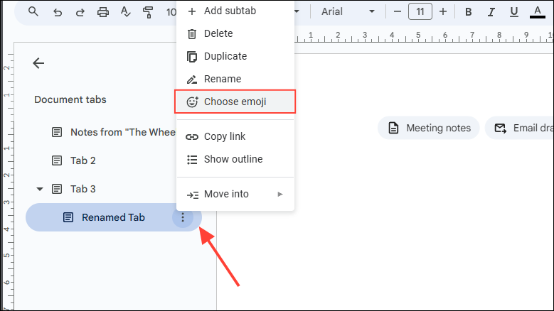 How to use Tabs in Google Docs for better organization