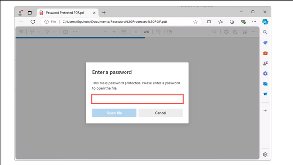 How to remove password from a PDF file