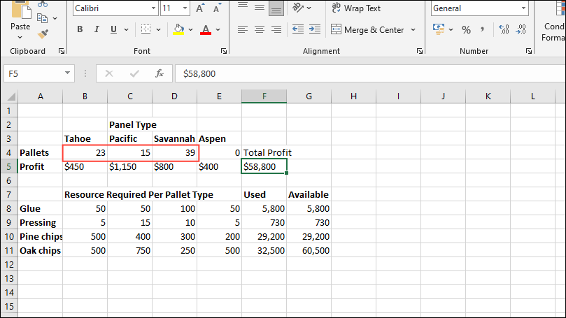 How to use Solver in Excel