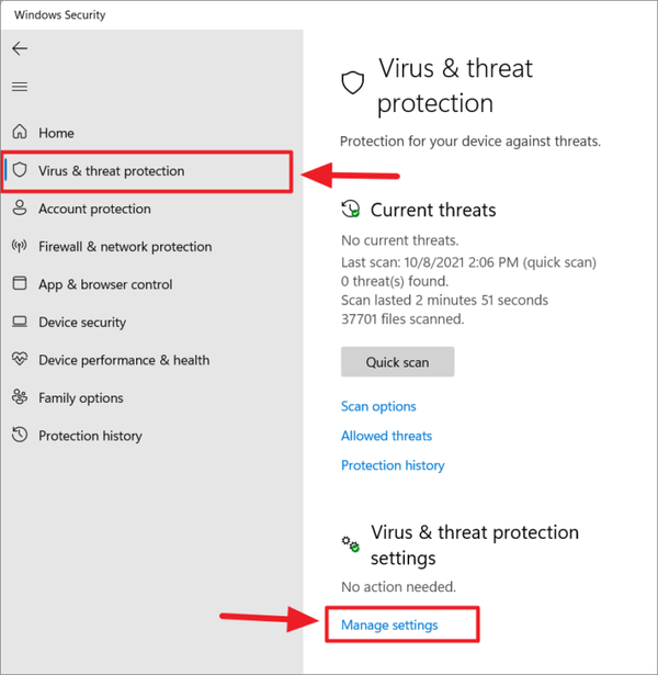 How to Enable or Disable Microsoft Defender in Windows 11
