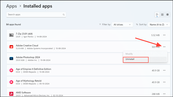 How to clear memory on Windows 11