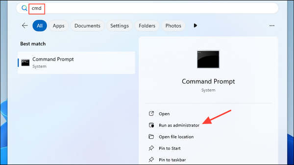How to find Windows 11 product key using CMD