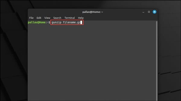 How to Unzip gz File in Linux