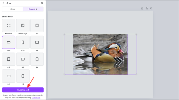 How to expand any image using image-expanding tools