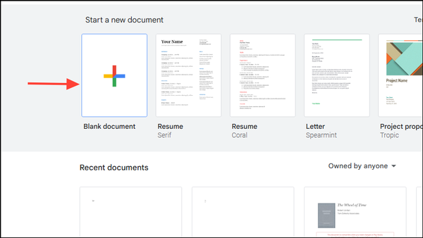 How to create and use custom templates in Google Docs