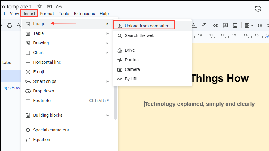 How to create and use custom templates in Google Docs