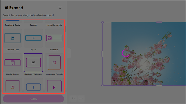 How to expand any image using image-expanding tools