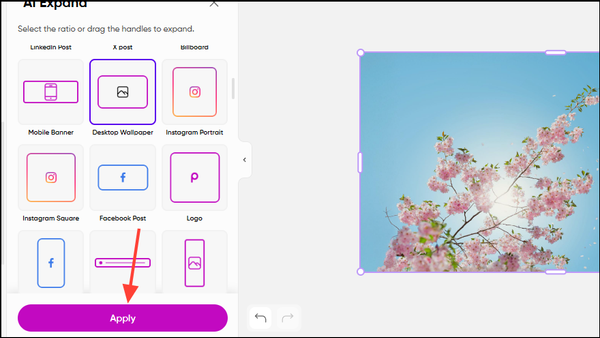 How to expand any image using image-expanding tools