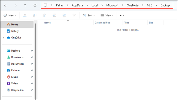 How to fix OneNote "You’re out of disk space" error