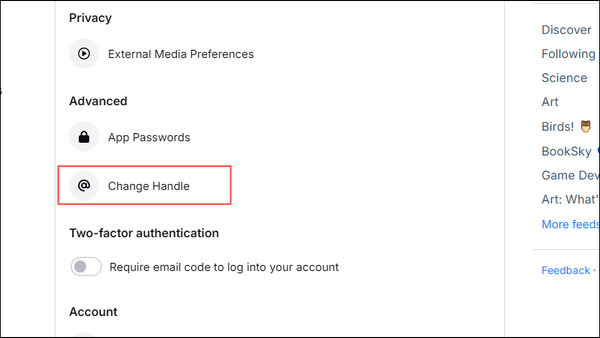 How to fix 'invalid Handle' on Bluesky