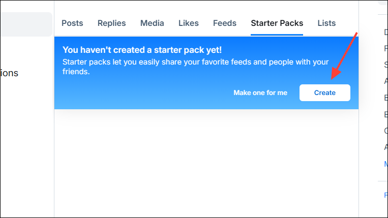 What are starter packs on Bluesky and how to use them
