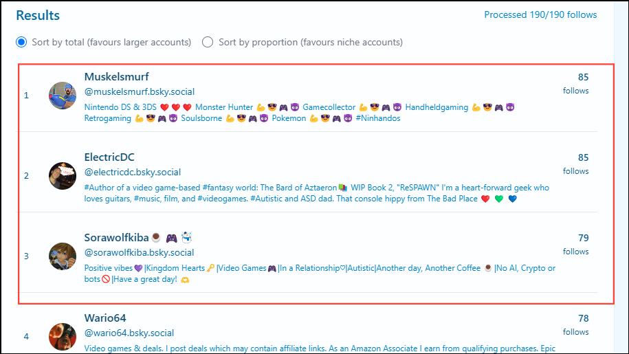 How to find accounts to follow on Bluesky with Bluesky Network Analyzer