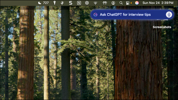 How does ChatGPT integration with Apple Intelligence work