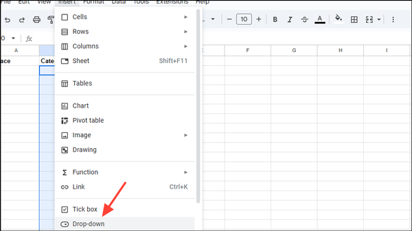How to create a monthly spending tracker using Google Sheets