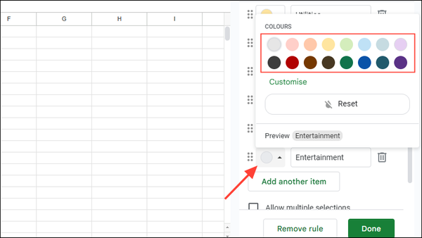 How to create a monthly spending tracker using Google Sheets