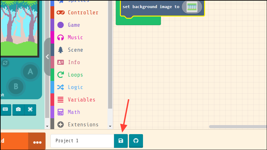 How to make a game on Microsoft MakeCode Arcade