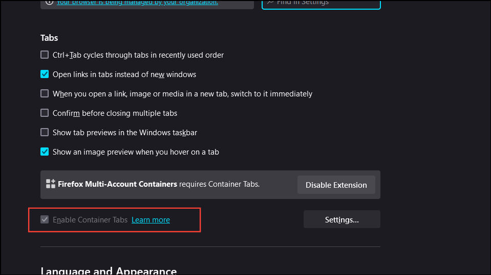 What are Firefox container tabs and how to use them