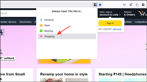 What are Firefox container tabs and how to use them