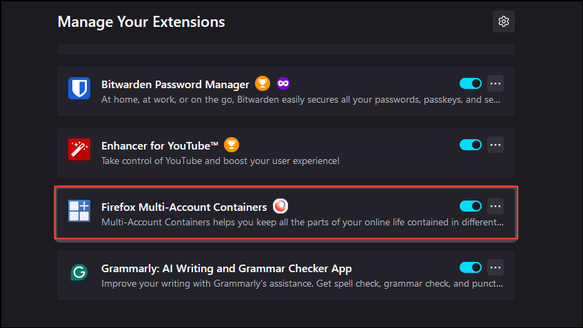 What are Firefox container tabs and how to use them