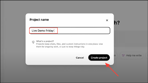 How to use Projects in ChatGPT