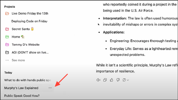How to use Projects in ChatGPT