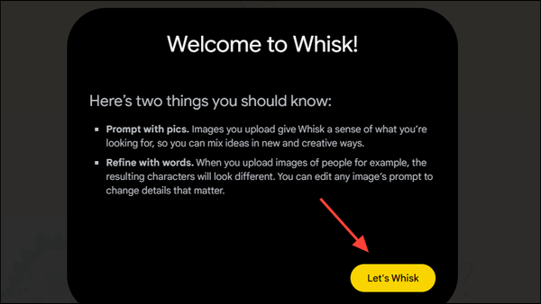 How to use Whisk AI from Google to remix images