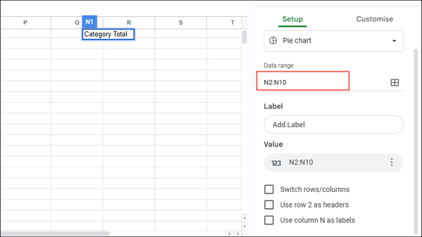How to create a monthly spending tracker using Google Sheets